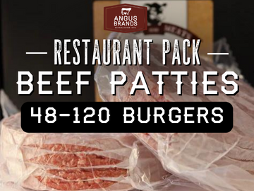 Beef Patty Restaurant Pack – AngusMeats