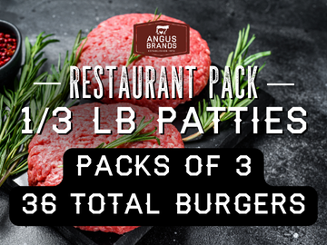 Beef Patty Restaurant Pack – AngusMeats
